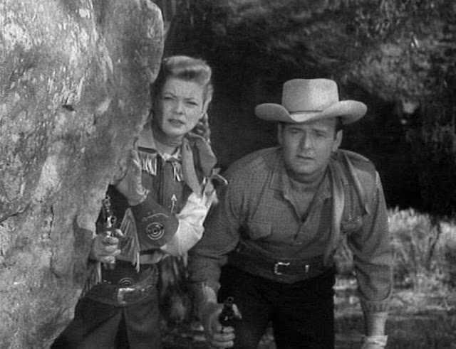 Iverson Movie Ranch: Annie Oakley shoots up the Iverson Ranch