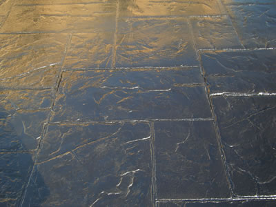 REGAL SLATE ~ PATTERN CONCRETE