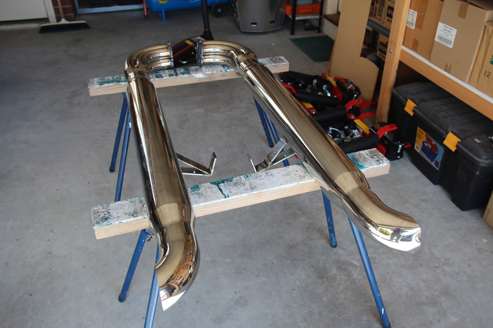 Cobra Dreaming: Side Pipes Setup.