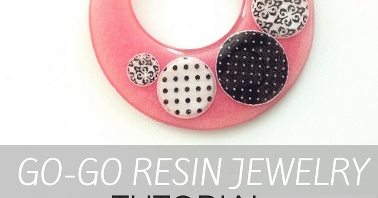 Retro Go-Go Resin Jewelry Tutorial / The Beading Gem