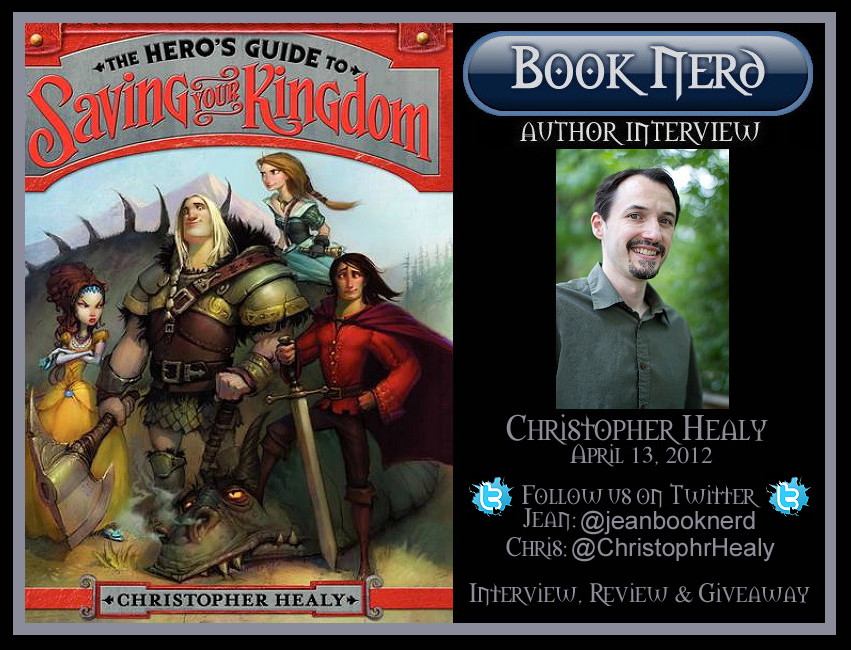 Christopher Healy Author Interview ~ JeanBookNerd