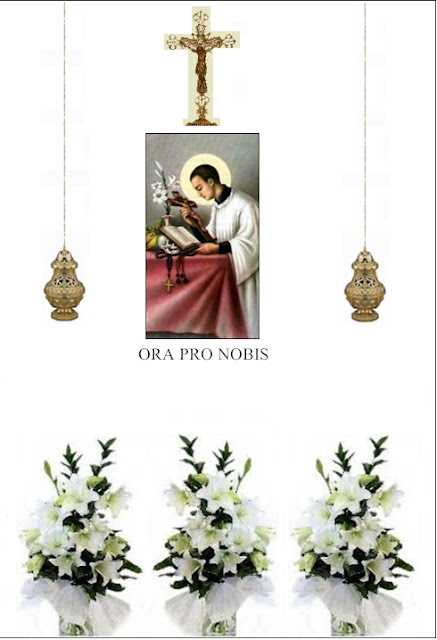 JHS: Altar Virtual a San Luis Gonzaga