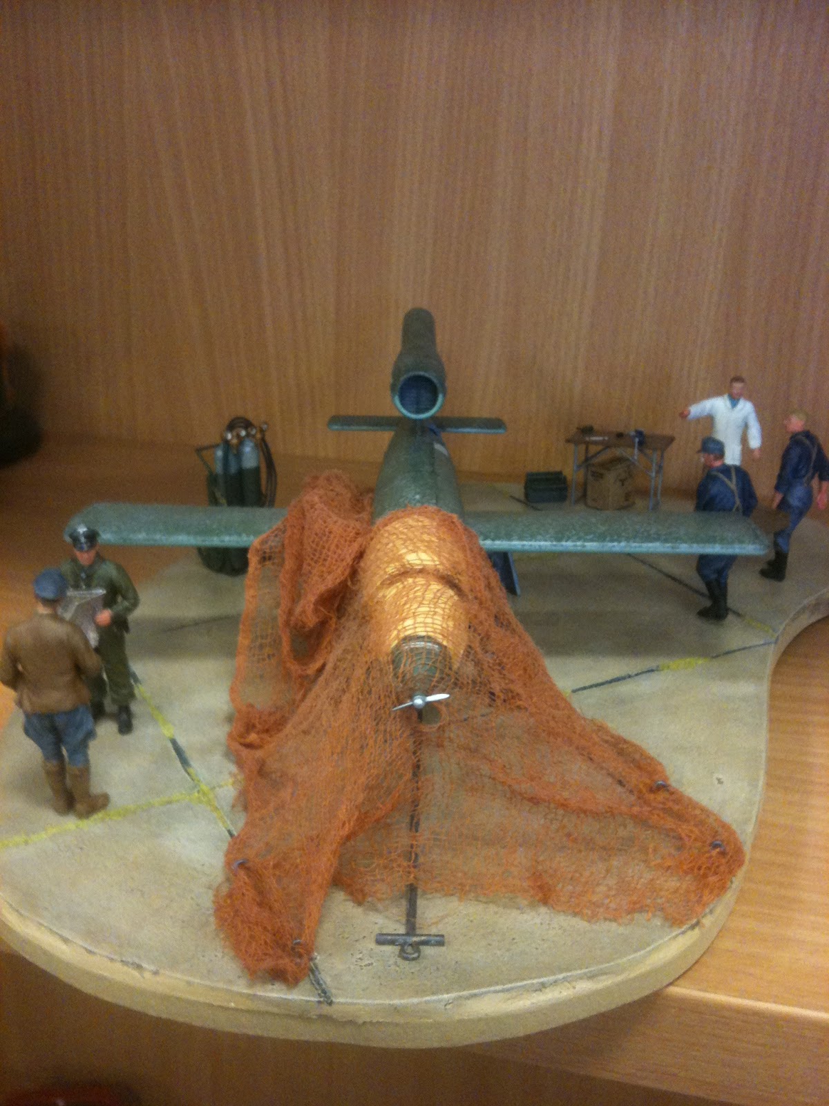 Scale Model Workbench: V1 Rocket diorama