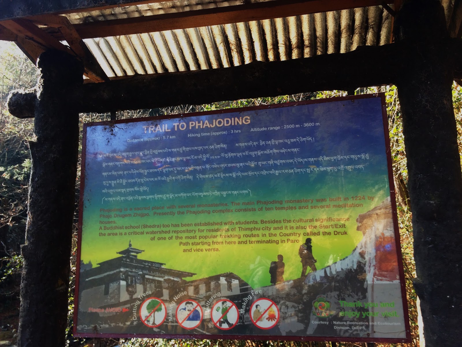 i Relate To That: Hike to Phajoding / Dungtsho