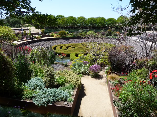 Turnips and Toile: Getty Center Garden in LA