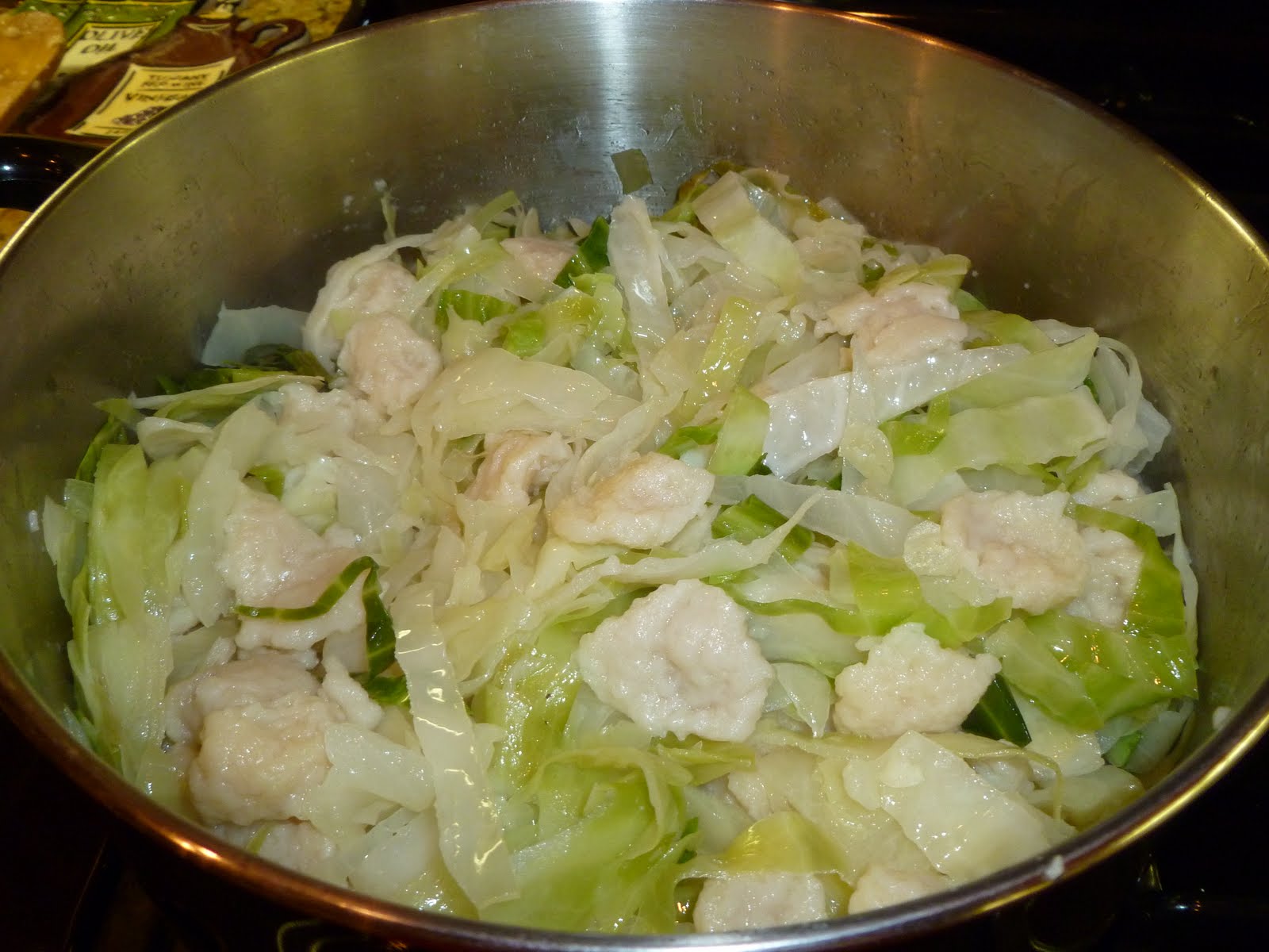 I Like to Bake and Cook Blog: Drop Noodles for Haluski: