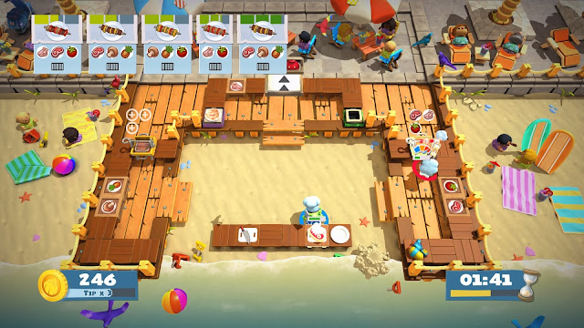Overcooked 2: Surf n' Turf (Multi) aumenta a diversão e também os ...