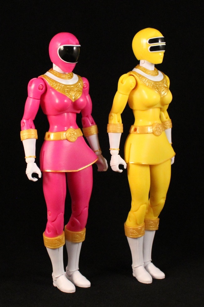 She's Fantastic: Power Rangers - PINK & YELLOW ZEO RANGERS!