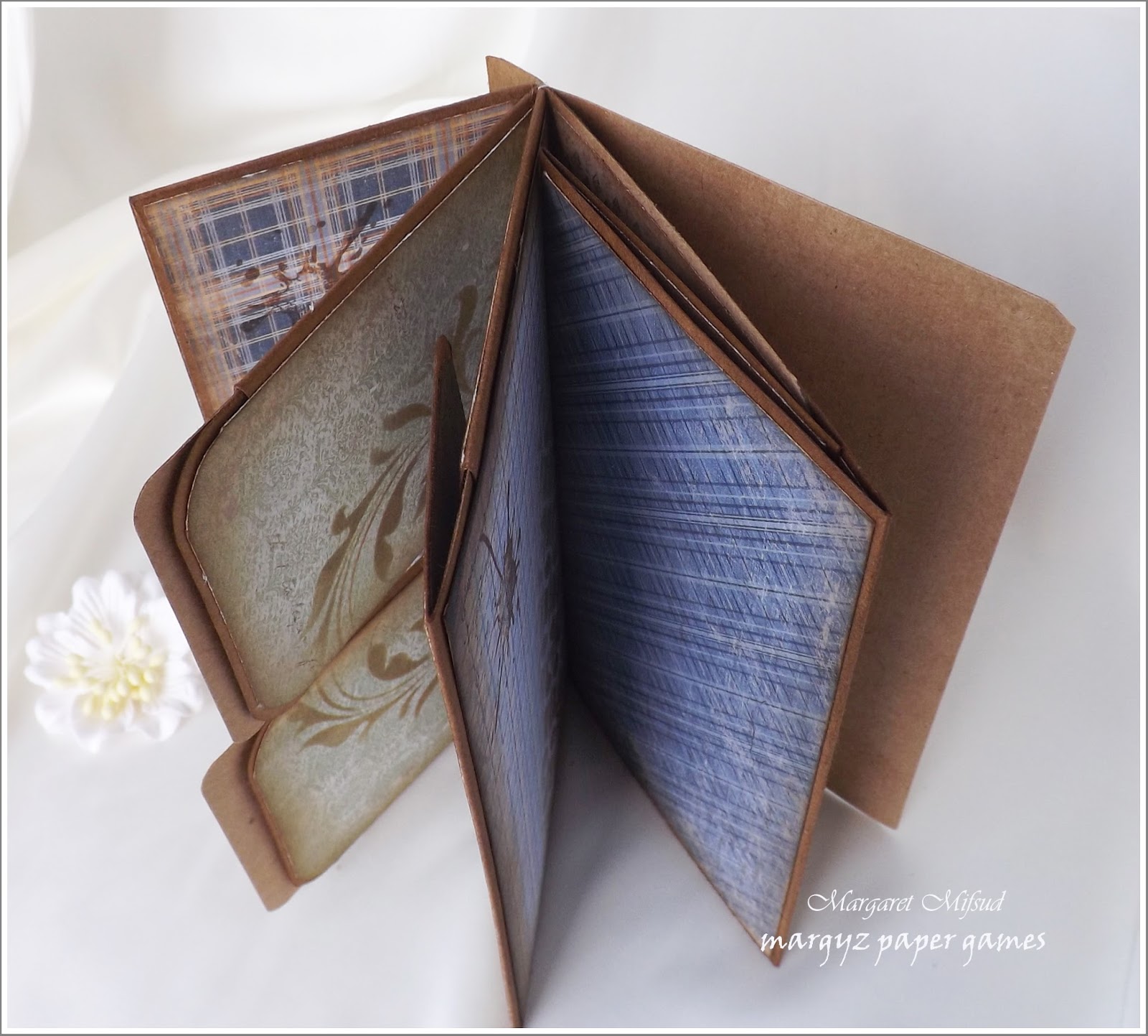Margyz Paper Games: Photo Folio - Step by Step Tutorial #1