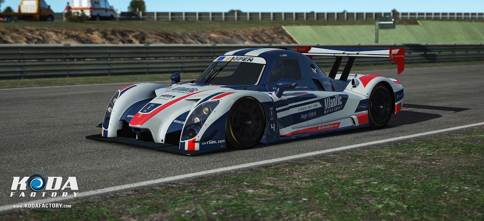 Koda Factory: Atlantic Motorsport GT3 line up | rFactor 2