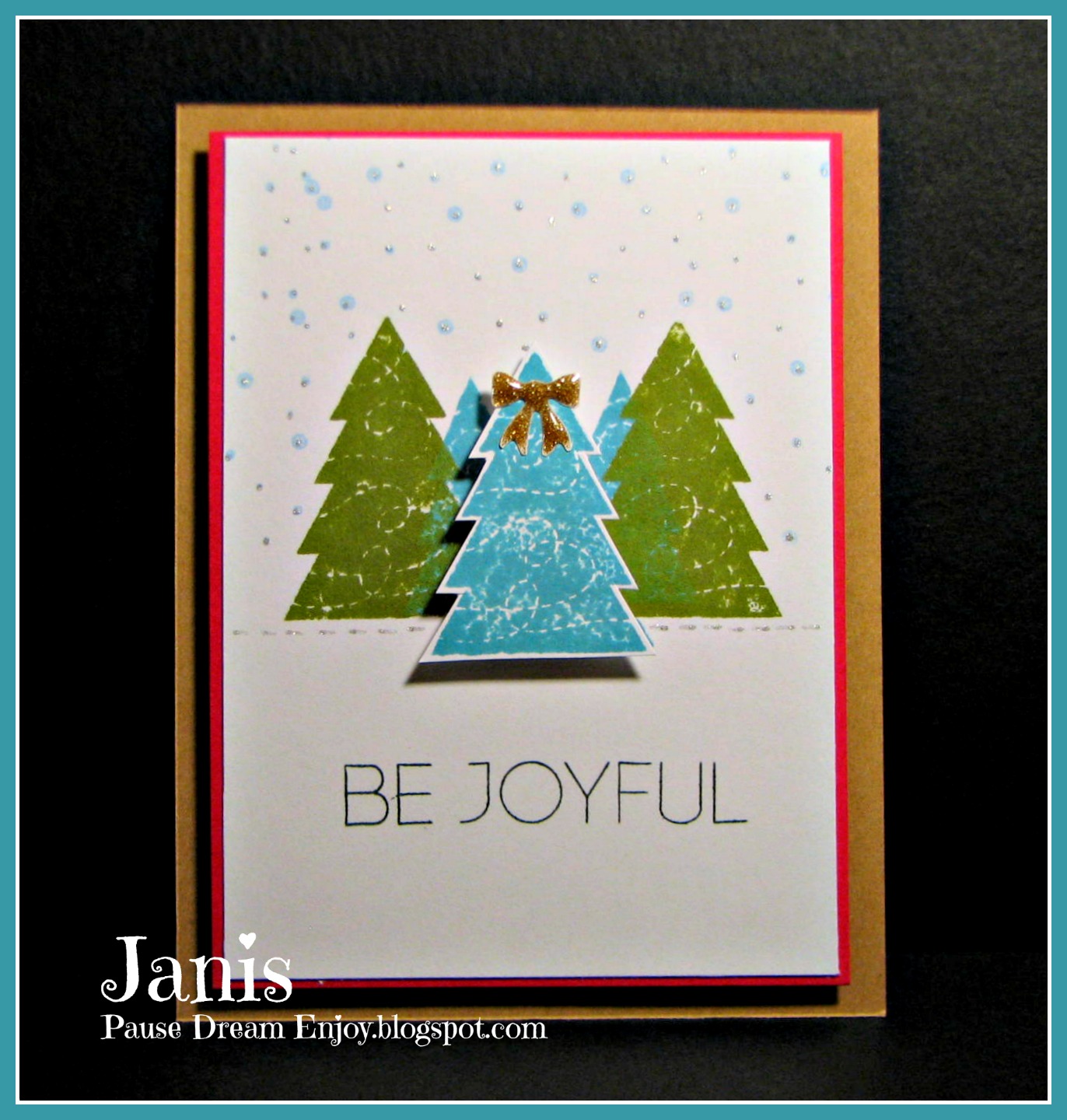 Pause Dream Enjoy: Be Joyful Card