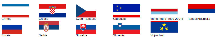 Flag Review: Element of flags: color palettes