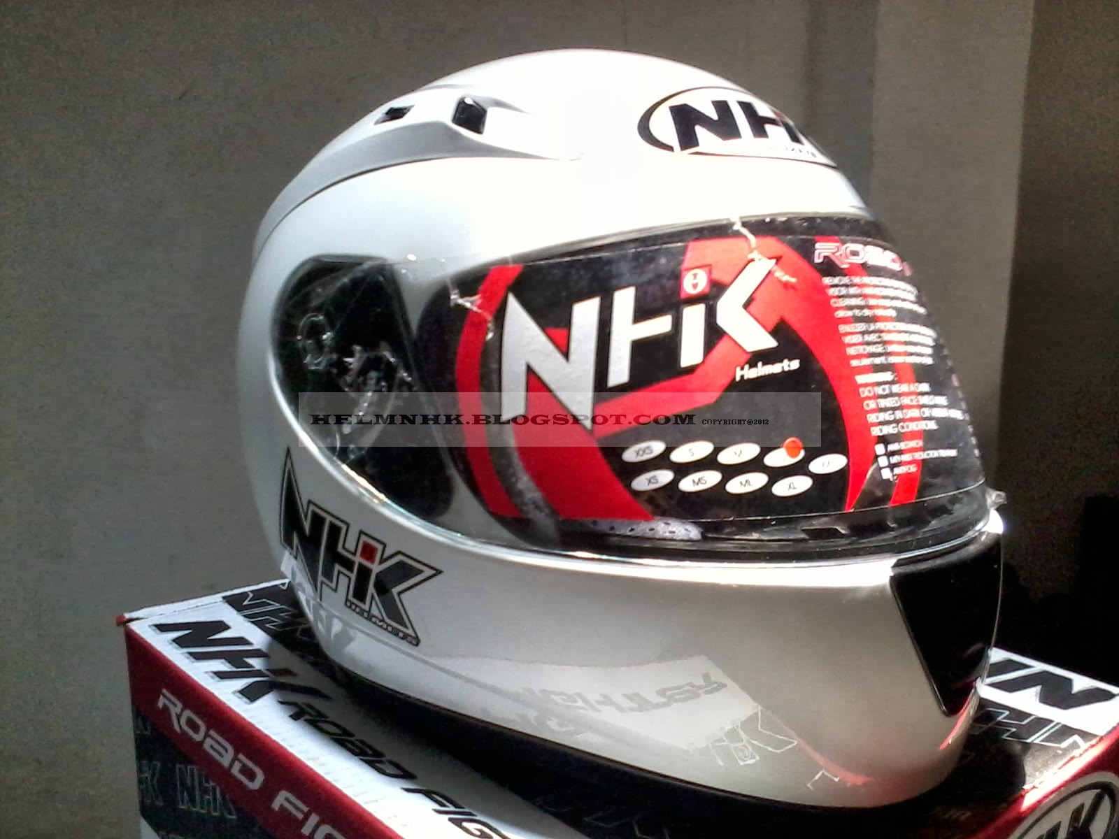HELM NHK N1200 SOLID FULLFACE SNI