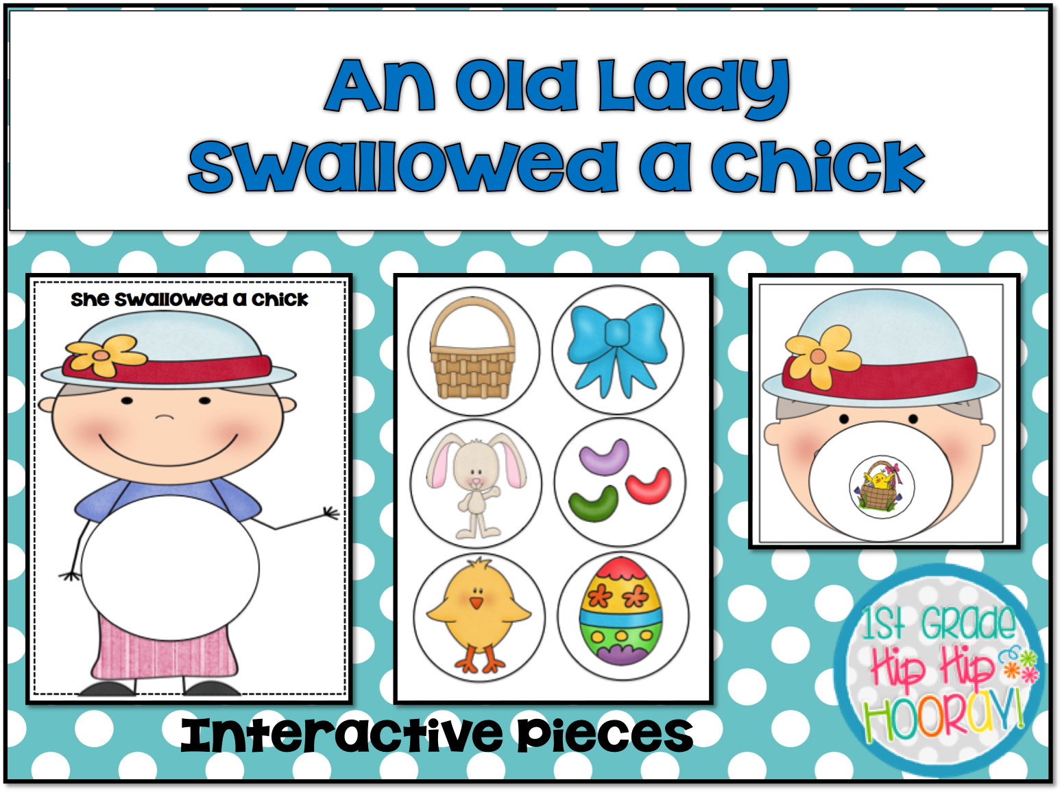 1st Grade Hip Hip Hooray!: Old Lady Who Swallowed A Chick!
