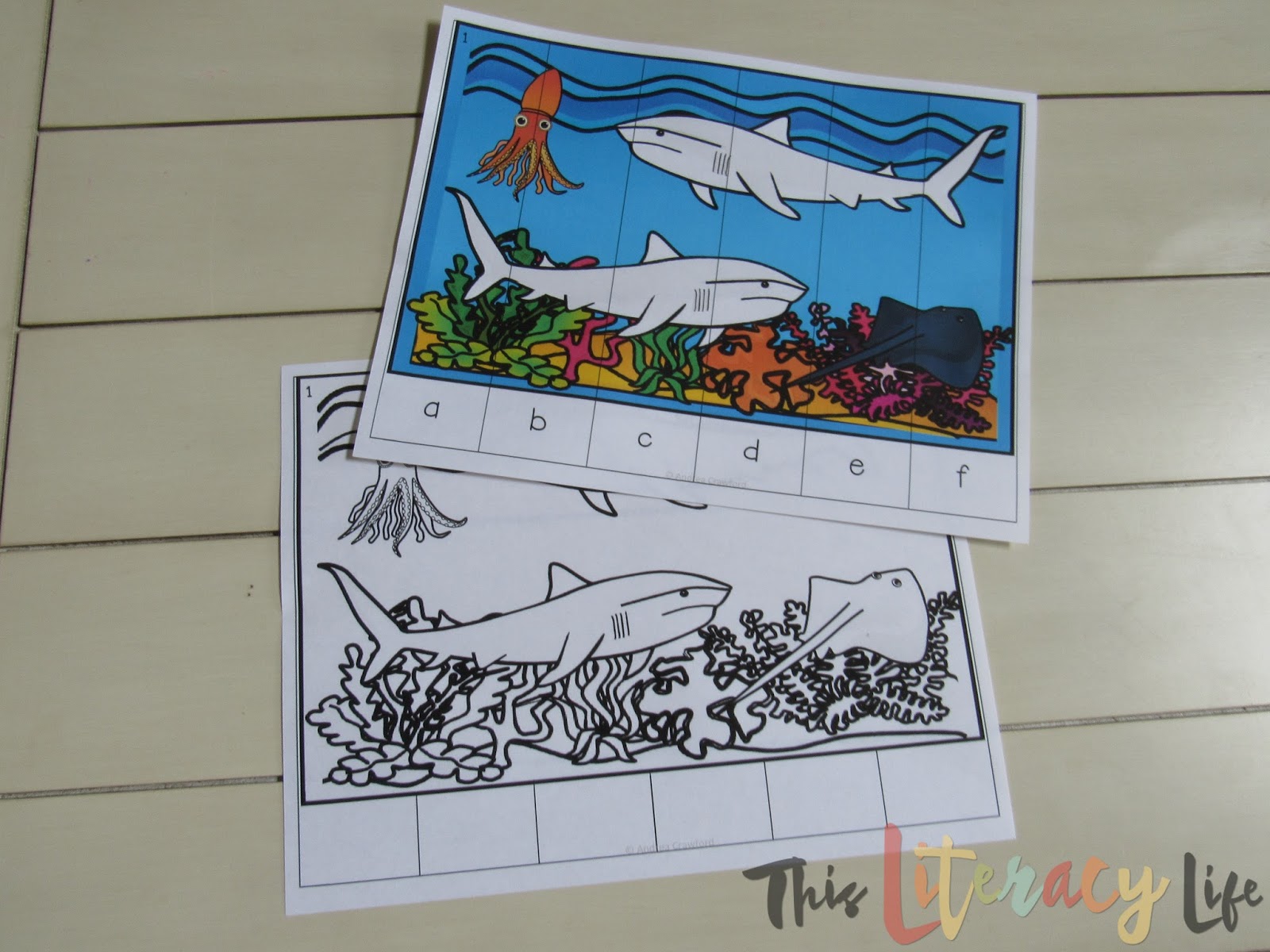 Shark Week Blog Hop and Freebie! | This Literacy Life