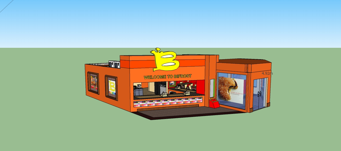 Pnrss: Fast Food Building Design