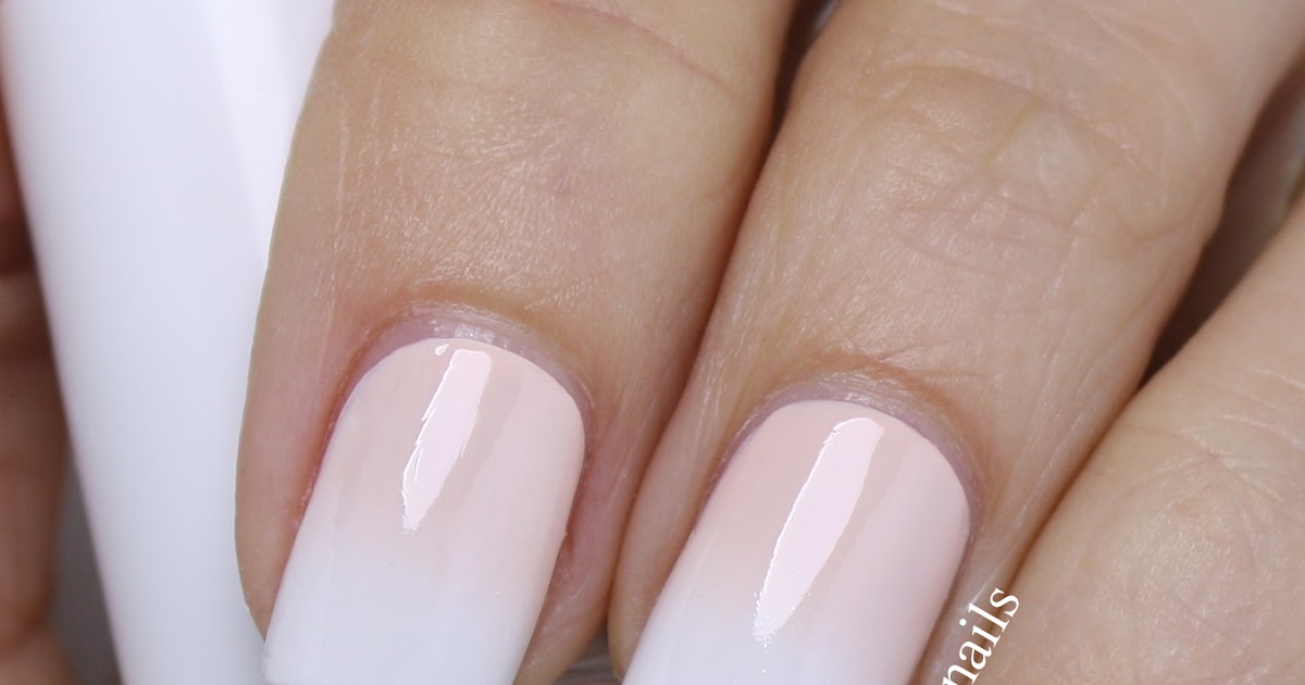 Grape Fizz Nails: Wedding Nails, Neutral Gradient