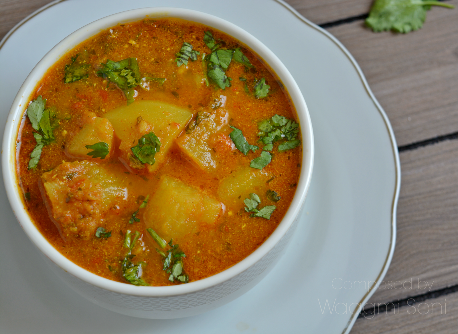 Cookingisfunn: Yogurt based Potato Curry