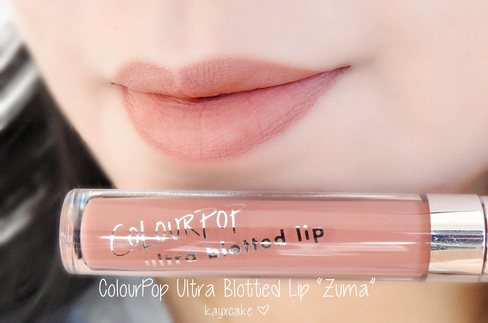 Kay Cake Beauty: COLOURPOP Ultra Blotted Lips First Impression & Lip ...