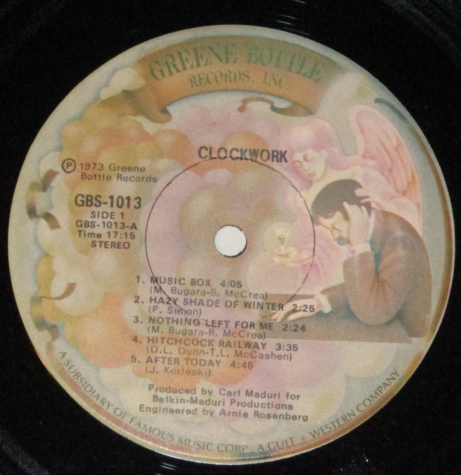 kossoff1963 - Progressive And Psychedelic Rock: Clockwork (US ...