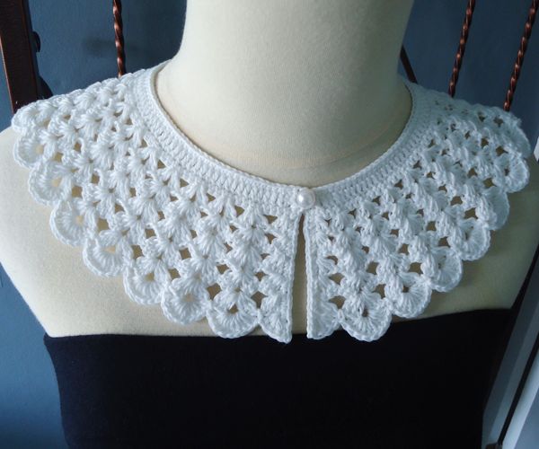 Simple Collar Crochet Pattern - Funcolor Craft