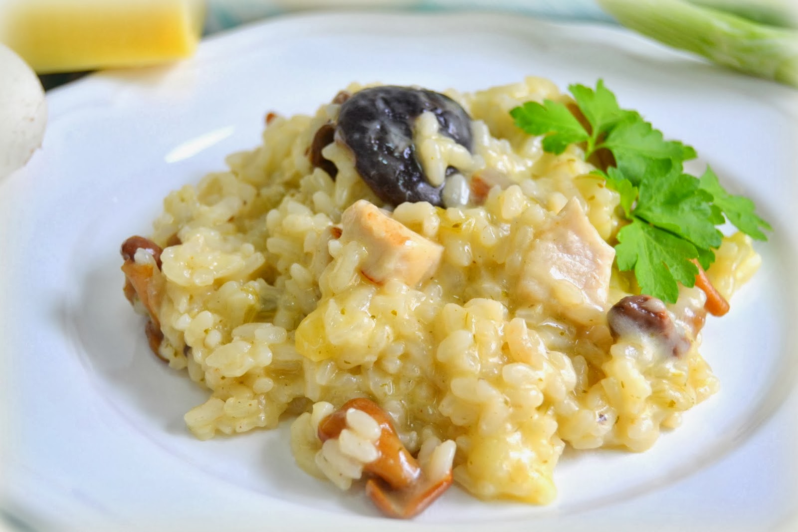 Cocina con Marta. Recetas fáciles, rápidas y caseras: Risotto con setas ...