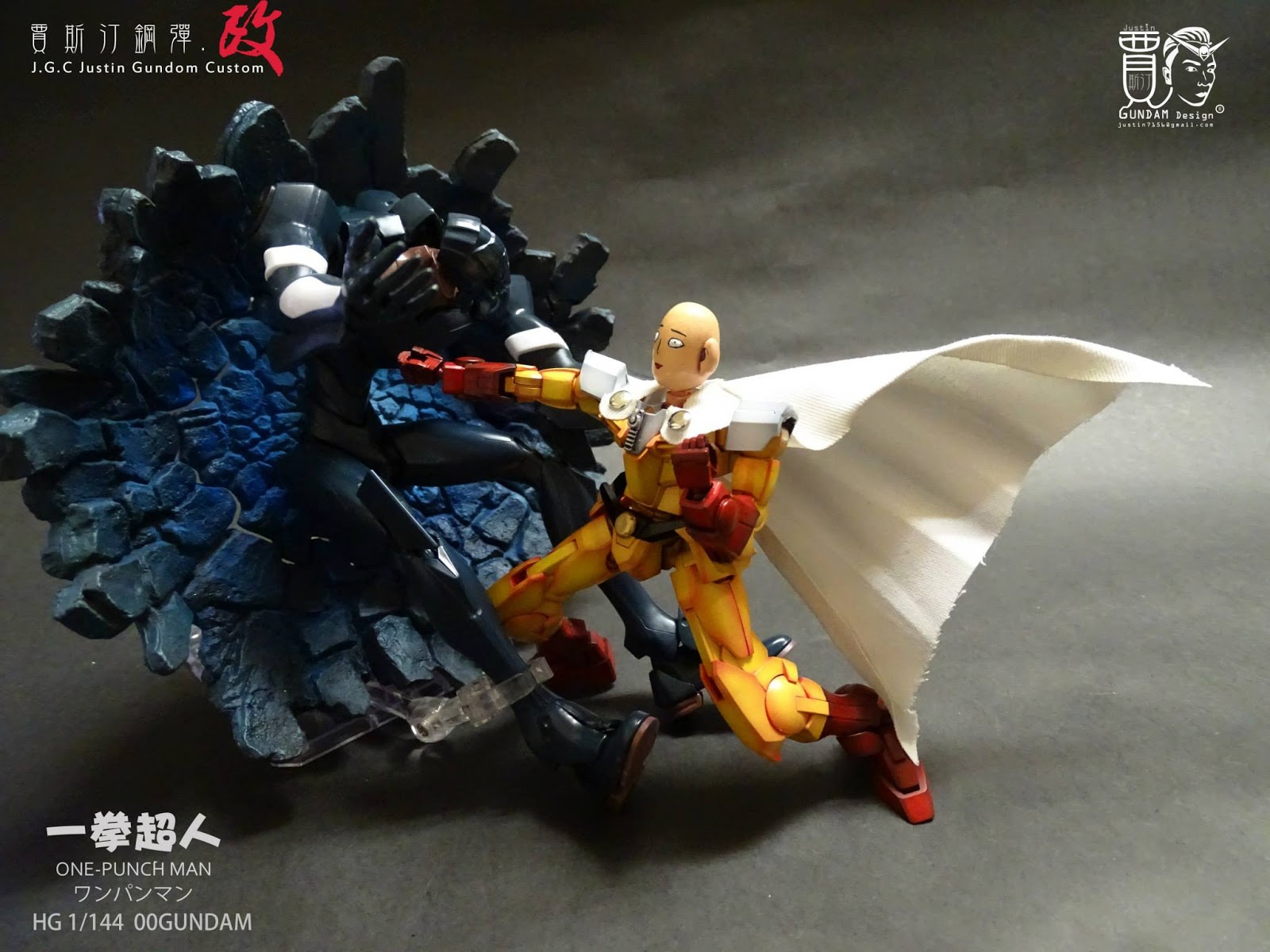 Custom Build: One Punch Man Gundam