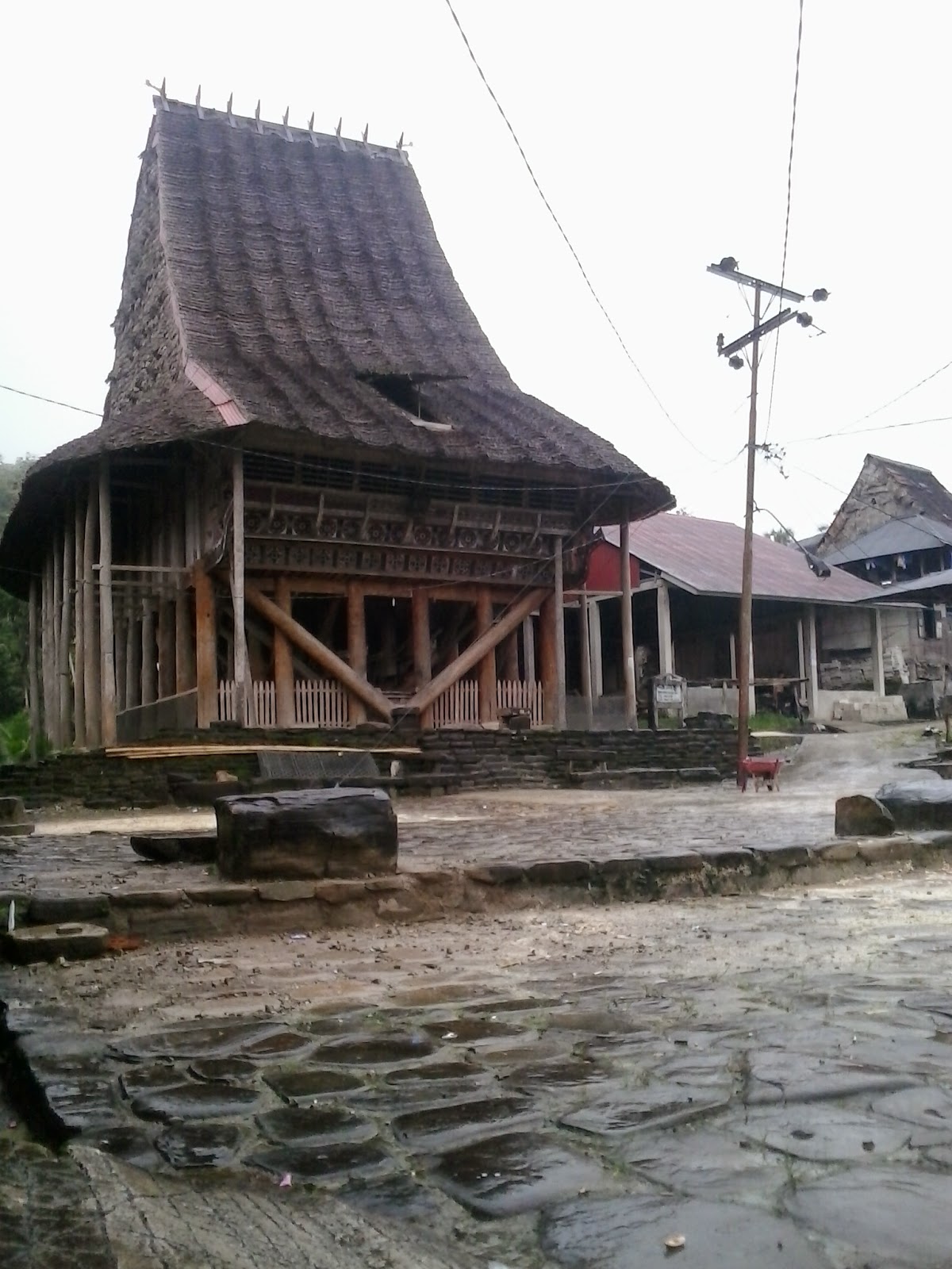 Rumah Adat Nias (Traditional House of Nias)
