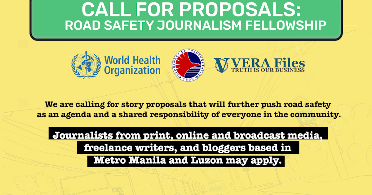 APPLY NOW: The Road Safety Journalism Fellowship Phase 3 ~ Wazzup ...