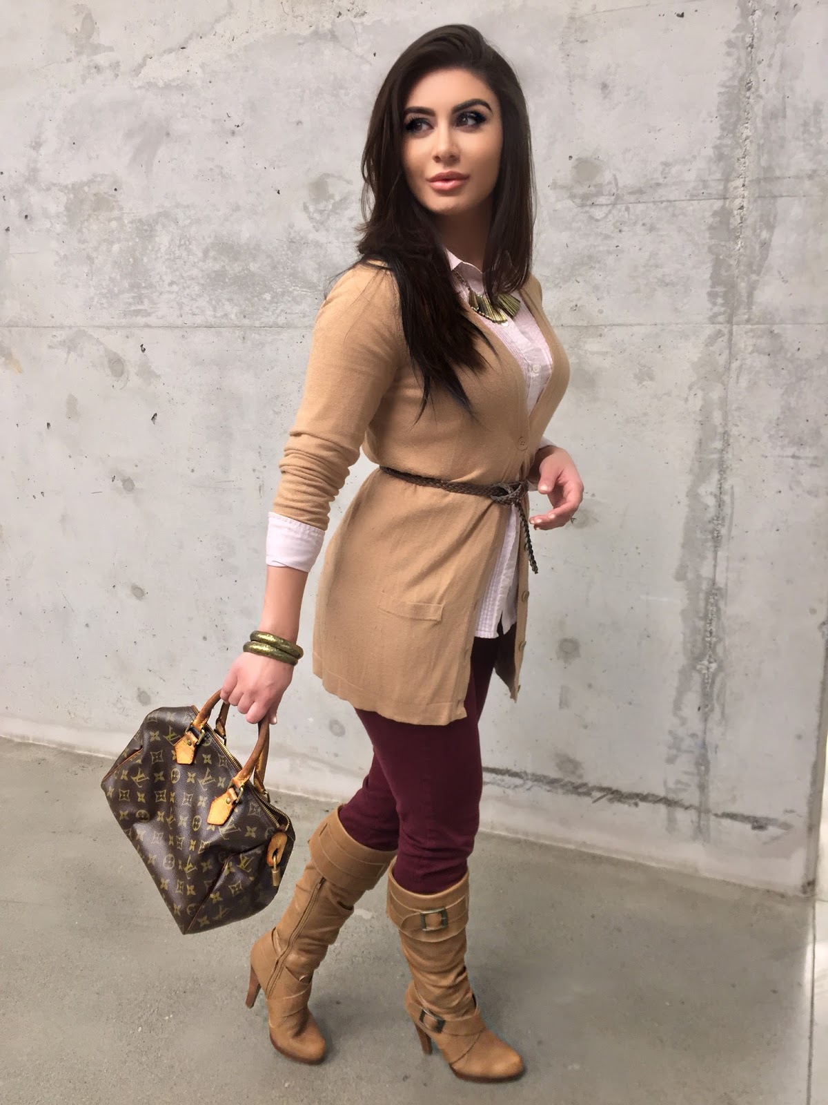 THE URBAN MONARCH: Oxblood X Camel