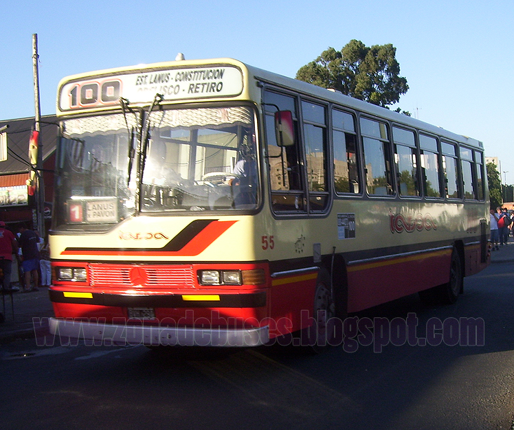 Colectibus - Zona de Buses: LINEA 100