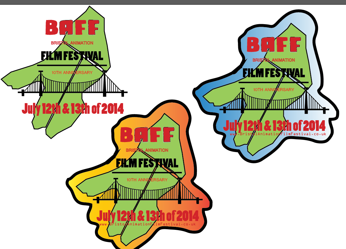 Final Major Project: Film Festival Stickers