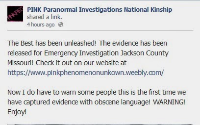 The Null Hypothesis.: In The Pink! A Peer Review of PINK (Paranormal ...