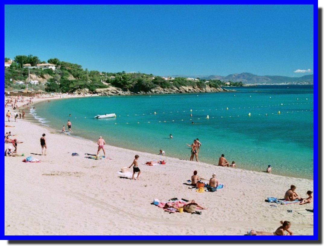 Cannelle de la Colombe d' Or !: les issambres plage de Roquebrune