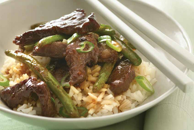 Beef Green Bean and Scallion Stir Fry | Healthy Beef Scallion Stir Fry ...