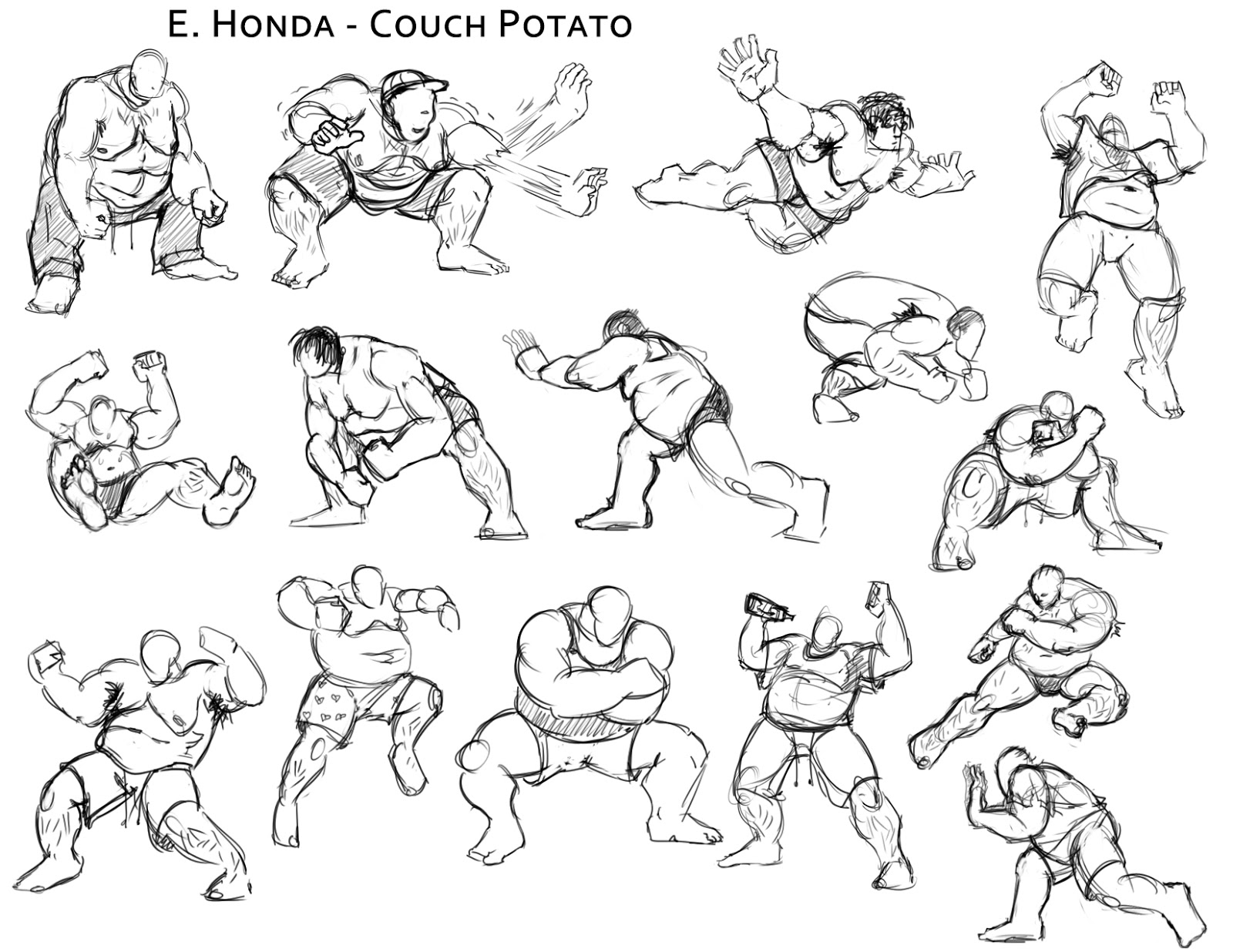 Otis Character Concepts for Spring 2013: Project 2 - Street Fighter ...