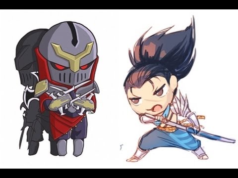 Hình ảnh tướng yasuo lol chibi dễ thương đẹp nhất