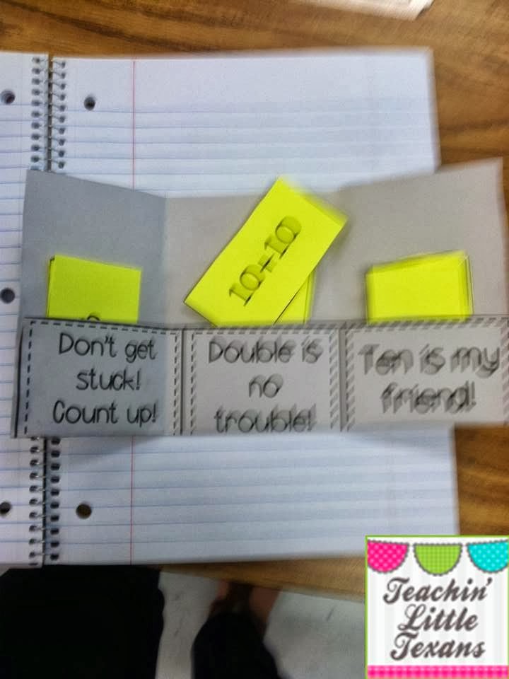 Teachin' Little Texans: Math Journal Freebies!