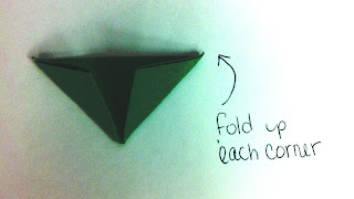 Tiny Hands Art: Symmetrical Paper Fold