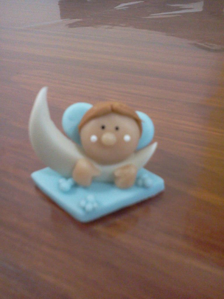 Artesanias Dulce Nautilus: angelitos bautismo..