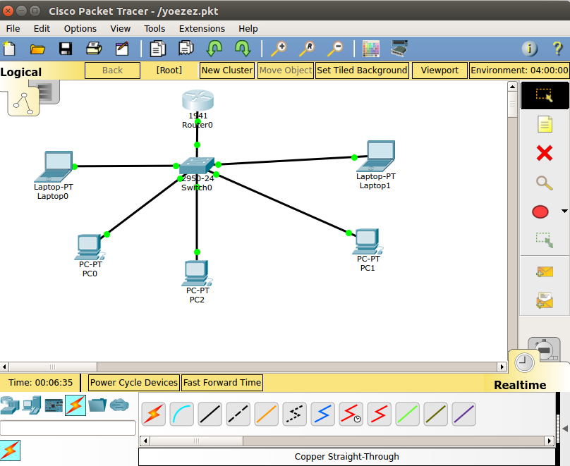 Cisco packet tracer linux