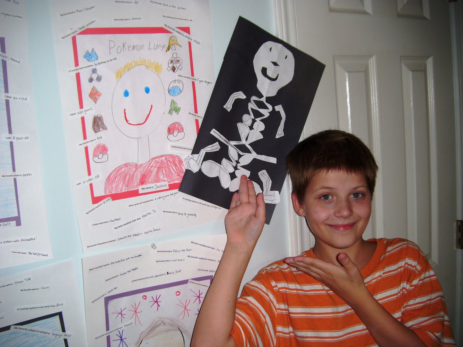 365 DAYS OF FUN WITH THE GREENETEAM: Day 114... CURSIVE SKELETONS