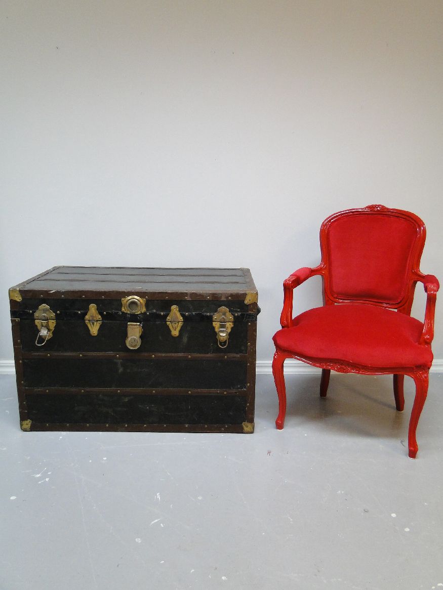 Bevara Bloggen: Amerika koffert - perfekt som soffbord