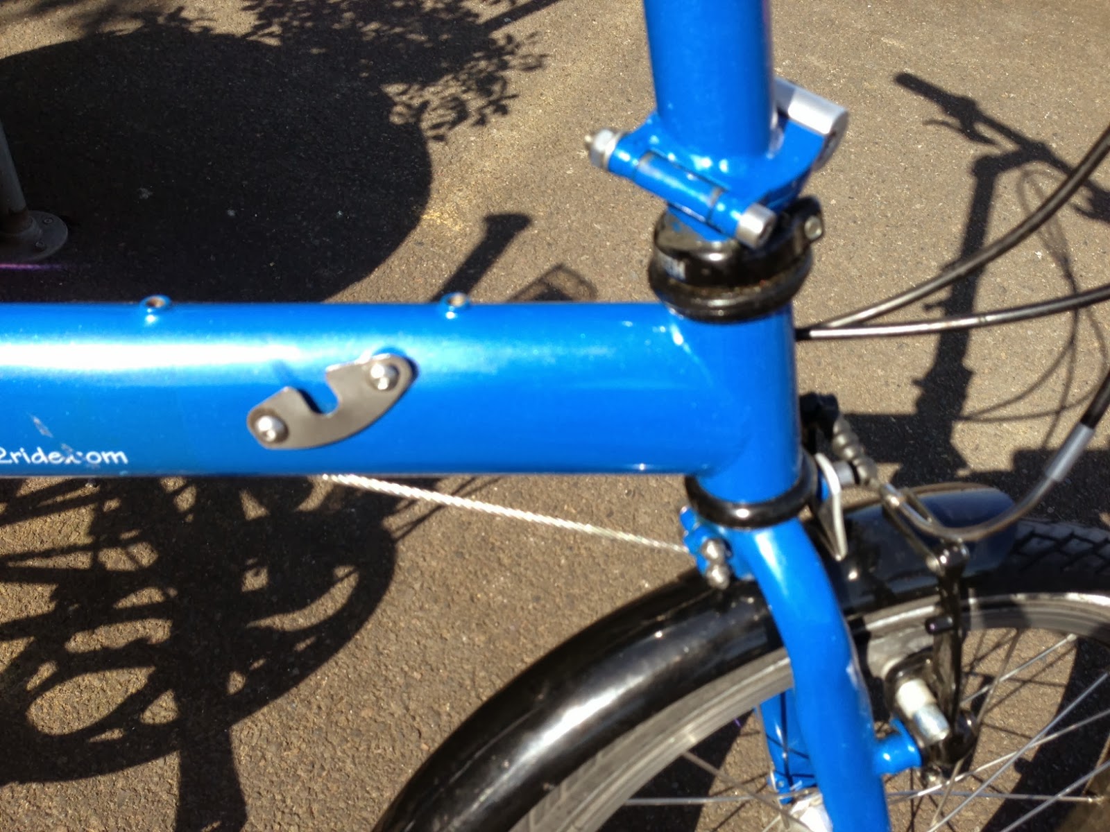 Cameron Graphix: Bike Friday Blue color options