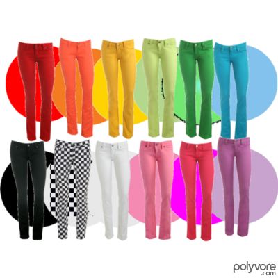 SeteZero9: Jeans Coloridos