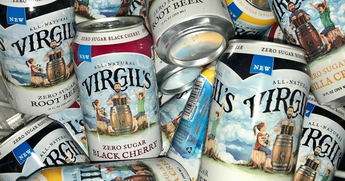 Virgil's All Natural Zero Sugar Soda with Stevia is Delicious
