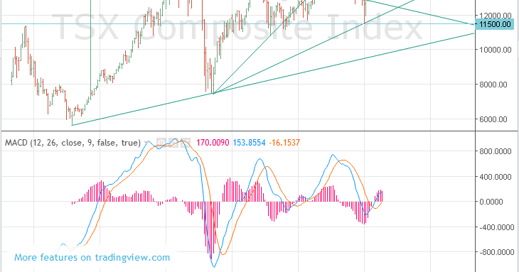 2017년 캐나다 주식 시장 전망과 투자 - S&P TSX Composite Index : 재미포트