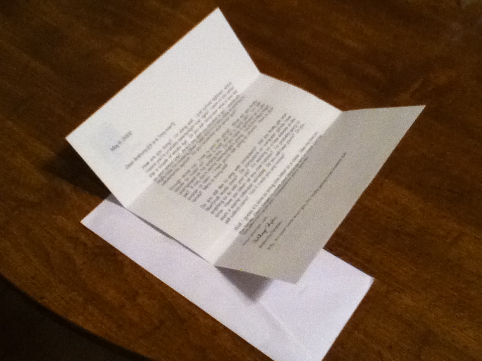 Notes from the Wayside: Introspection: Letters to Myself