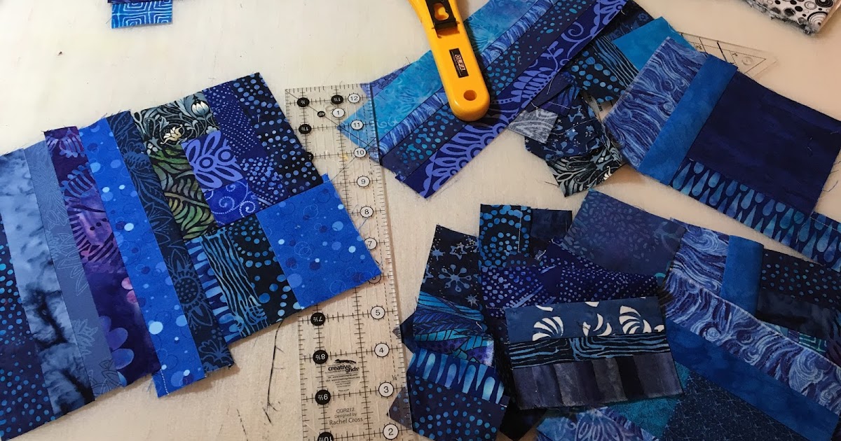 The Patchery Menagerie: Blue Scrap Slabs