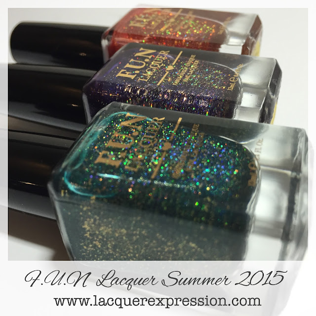 Indie Swatch and Review - F.U.N Lacquer Summer 2015 collection (partial ...
